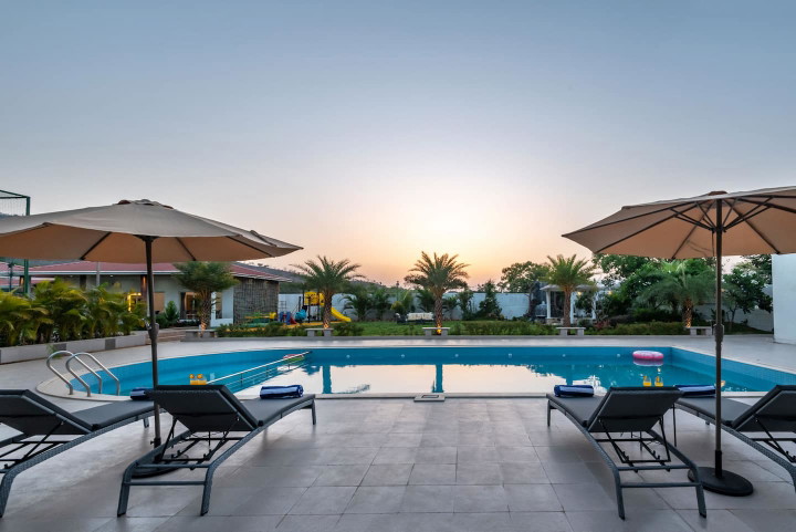 The Grand Ten  Pool & Turf Retreat In Karjat - Karjat