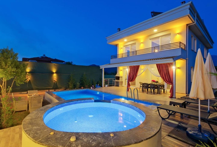 Fethiye Kayaköyde Jakuzili 4+1 Villa Lara Shine - Kayaköy