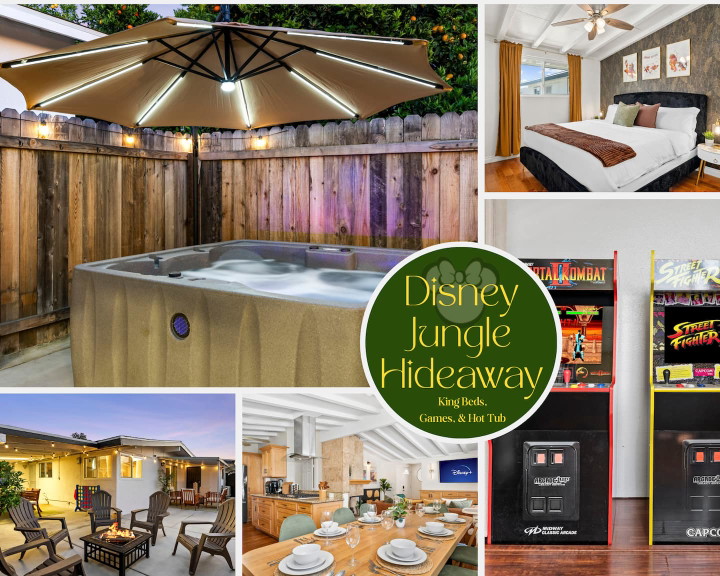 Disney Jungle Escape | Hot Tub, Games & King Beds - Anaheim