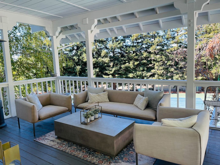 French Style Villa With Spa, Pool, Tennis Courts - Danville, CA