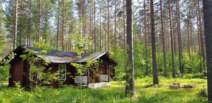 Cozy Cabin & Boat In Kerigolf Holiday Village. - Finland