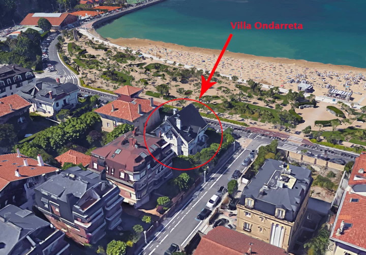 Private Beachfront Villa In Ondarreta Beach - Lasarte-Oria