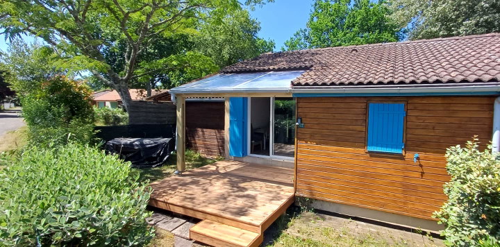 Chalet Avec Jardin/terrasse - Hourtin