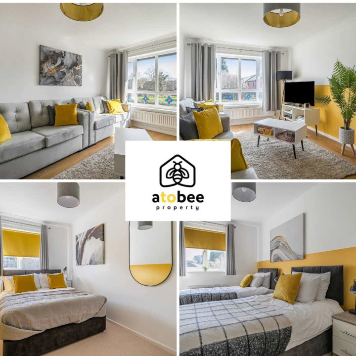 Appartement éLégant De 2 Chambres | Près De L'aéroport Mcr - Aéroport de Manchester (MAN)