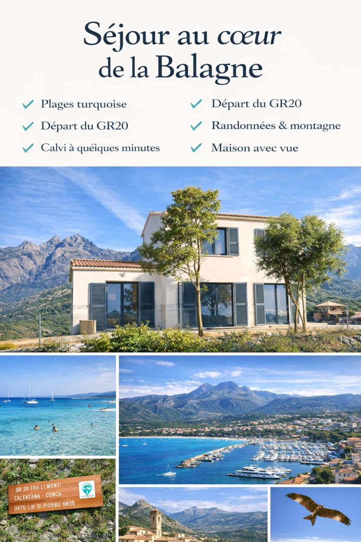 Villa Neuve, Vue Mer & Montagne - Calenzana