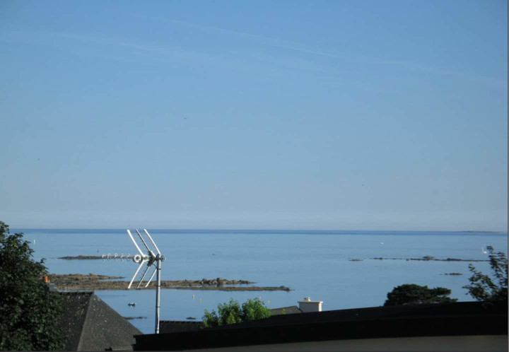 T2 35m² Vue Imprenable Sur La Mer 250m De La Plage - Concarneau
