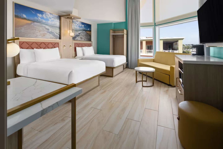 The Vibes Hotel | 2 Doubles | Beachside Comfort - Wildwood, NJ