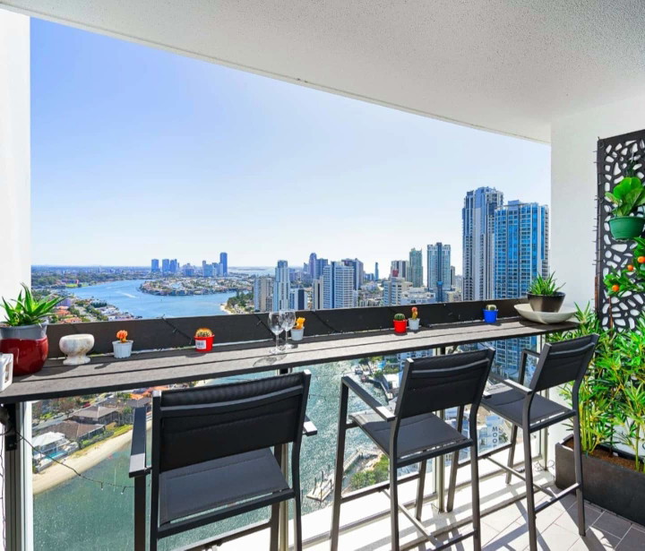 Lvl28 River & Skyline Views | Balcony+ Parking - Surfers Paradise