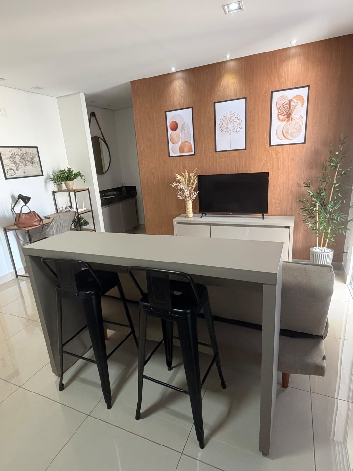 Belíssimo Flat Para Descanso E Negócios. - Goiânia