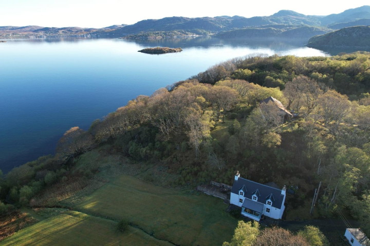 Two Houses On Private Plot With Sea Shore Access - Gairloch