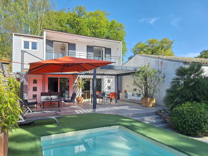 Villa "Les Demoiselles" 2 Ch., Piscine 700m Plage - Meschers-sur-Gironde