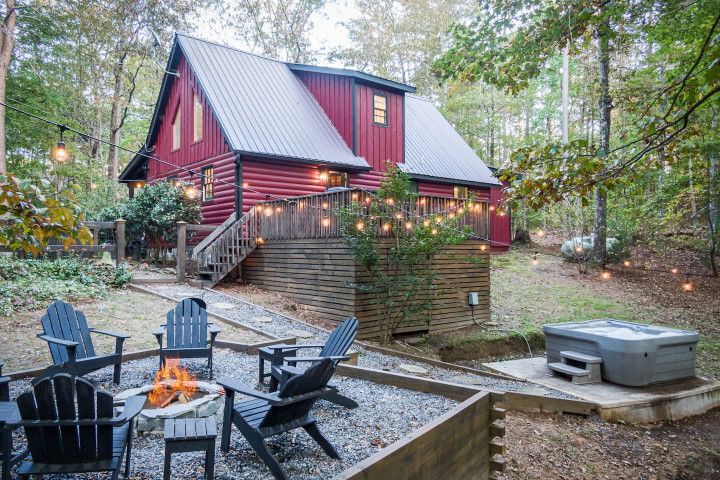 Cozy Fall Nights Under The Stars And A Bon Fire - Ellijay