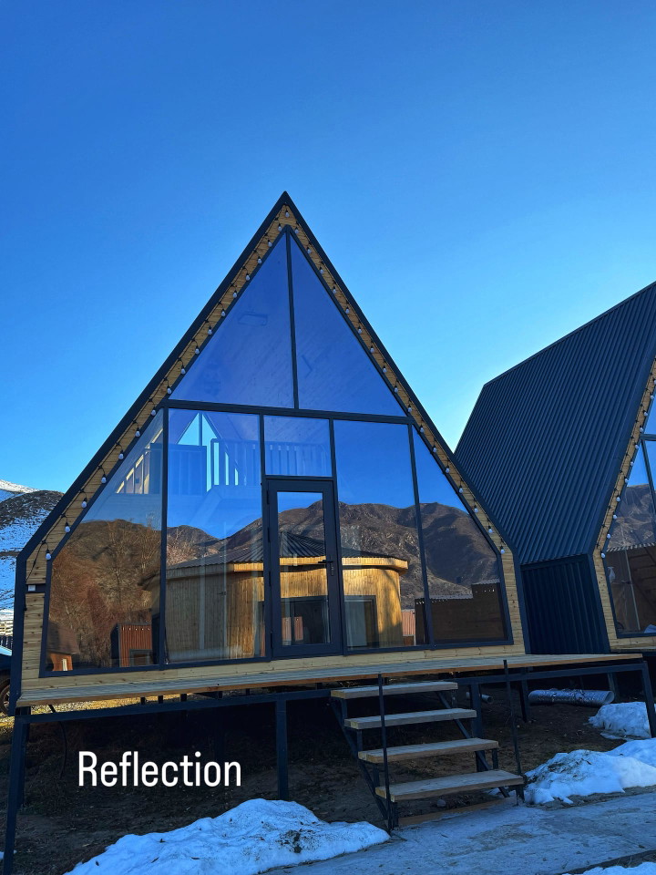 A Two-story A-frame House, A Place For The Whole Family. - Kazakhstan