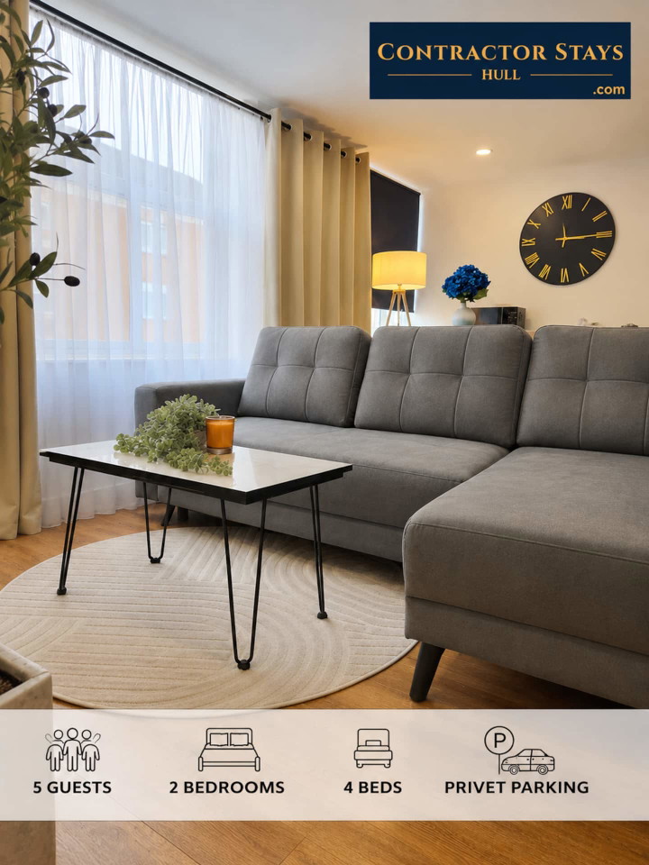 Appartement En Centre-ville | Parking Privé | Capacité D'accueil De 4 Personnes - Hull