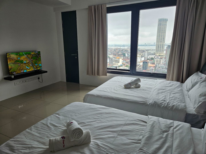 Seaview Komtar View Studio 4pax @ Georgetown - Penang