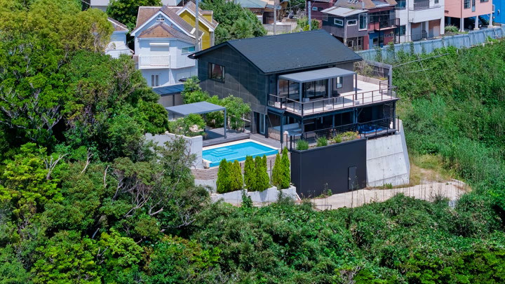 Minamayam/akiya/15 Minutes From Yokosuka Ic/ocean View/private Pool And Jacuzzi/bbq Grill - Kanagawa