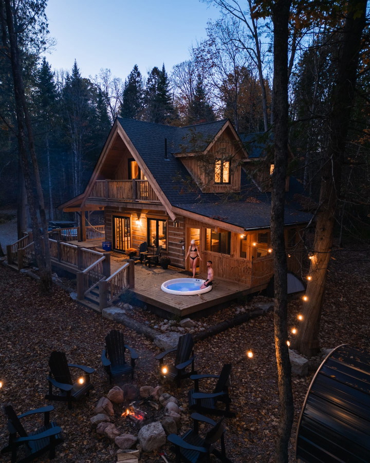 Bjorn Cabin | Wildkabin | Hot Tub & Sauna - Kawartha Lakes