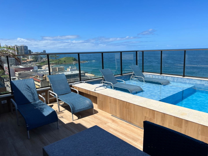 Cozy Apartment 8 In Smart Farol Da Barra - Barra, Brazil