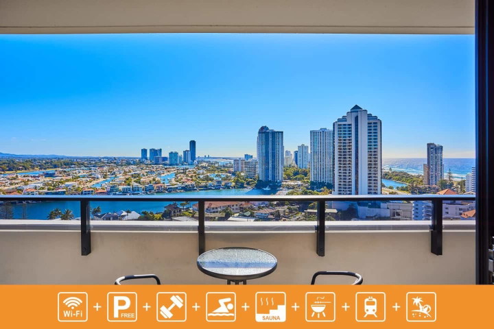 Ocean&river View 2 Bedroom Apartment In Surfers - Surfers Paradise