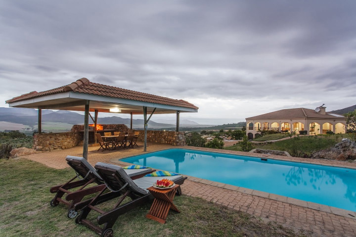 Barton Hammerkop Villa Nr Hermanus - Hottub & Pool - Botrivier