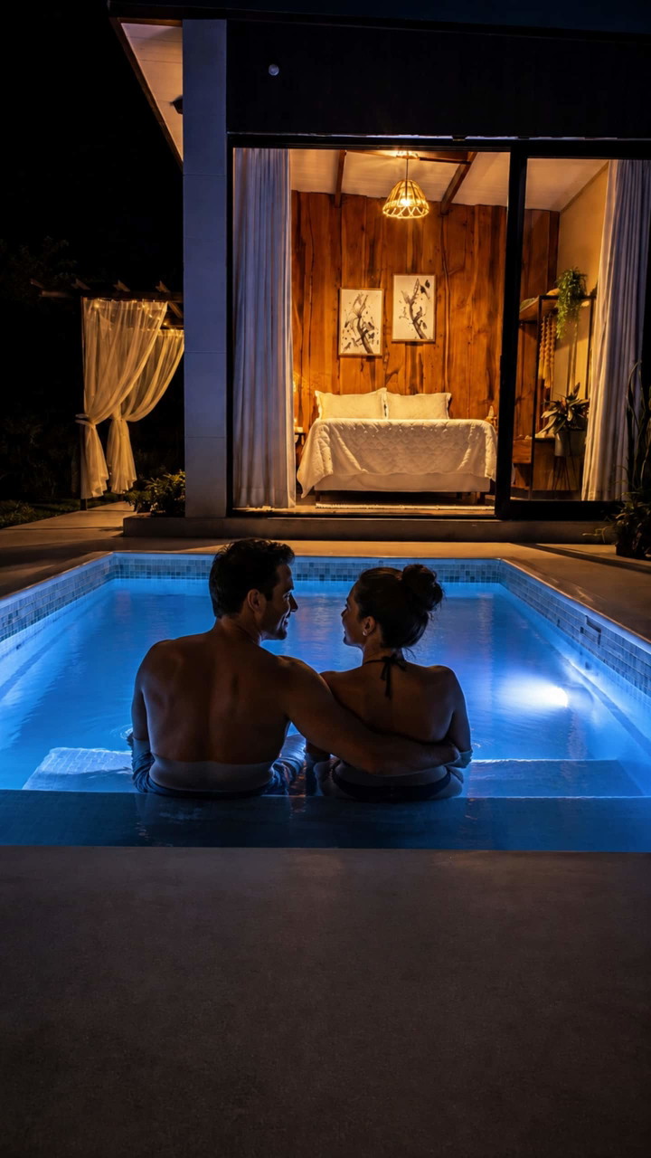 Romantic Mini House | Heated Spa In The Mountains - Brazilië
