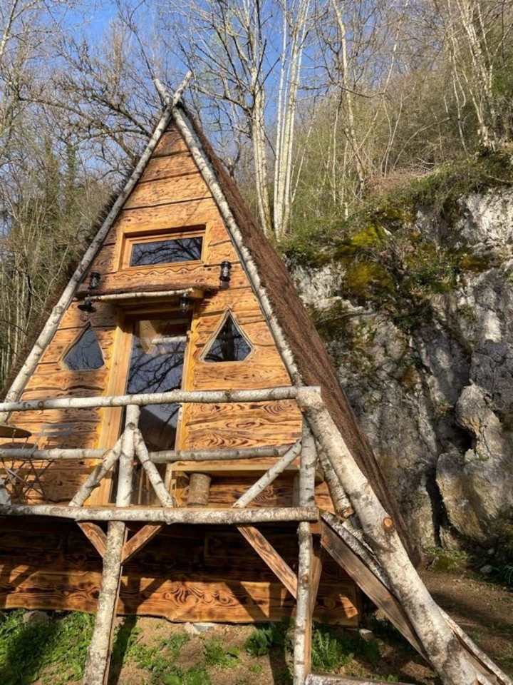 D'tente Sky Lodge Chalet In Nature With Mountain View - France
