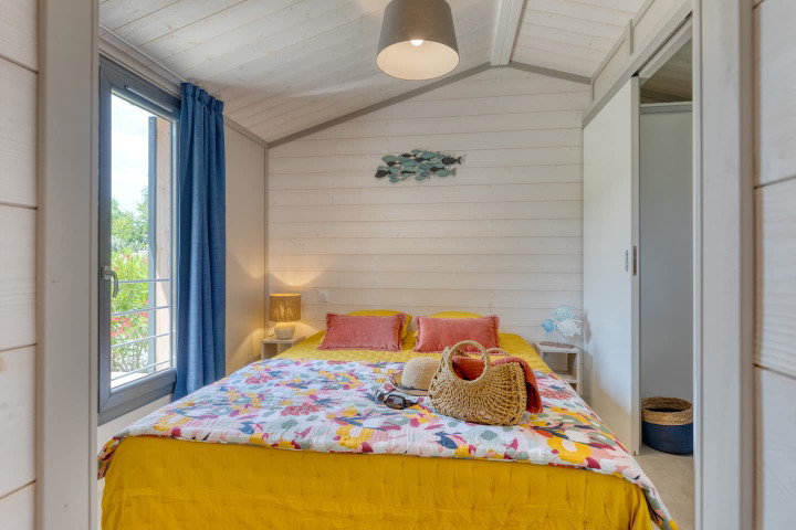 Chalet Deux Chambres Camping Bois Pastel - Ille-et-Vilaine