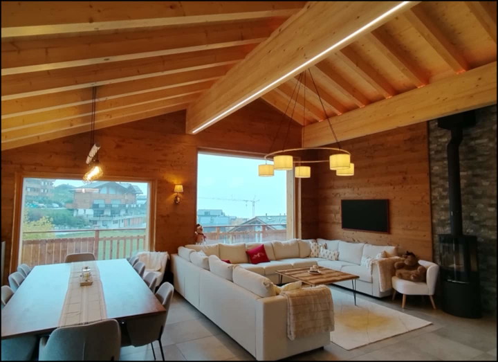 Chalet Iska - ÉLégance Et Confort Avec Vue - Nendaz