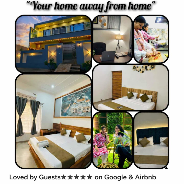 Atulya Krishna Vilas 3-room Villa 10 Mins From Prem Mandir - Mathura