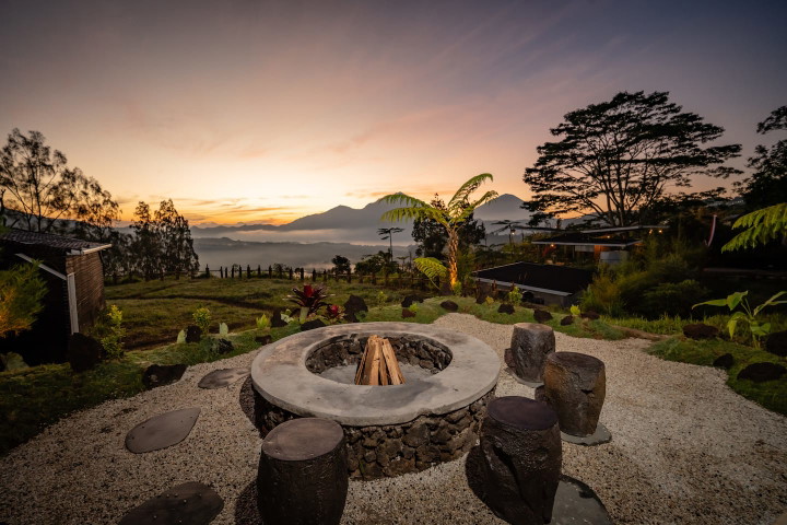 Majestic Double Room With Mount Batur View - Kintamani