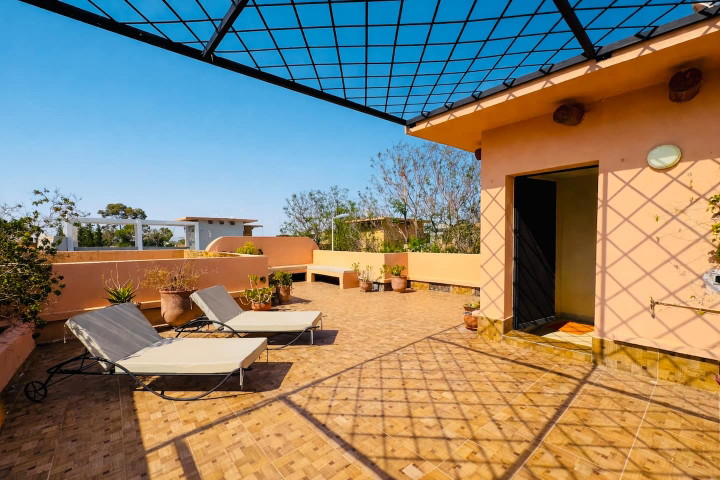 House With Private Rooftop Air Conditioning Parking 4 People - マラケシュ