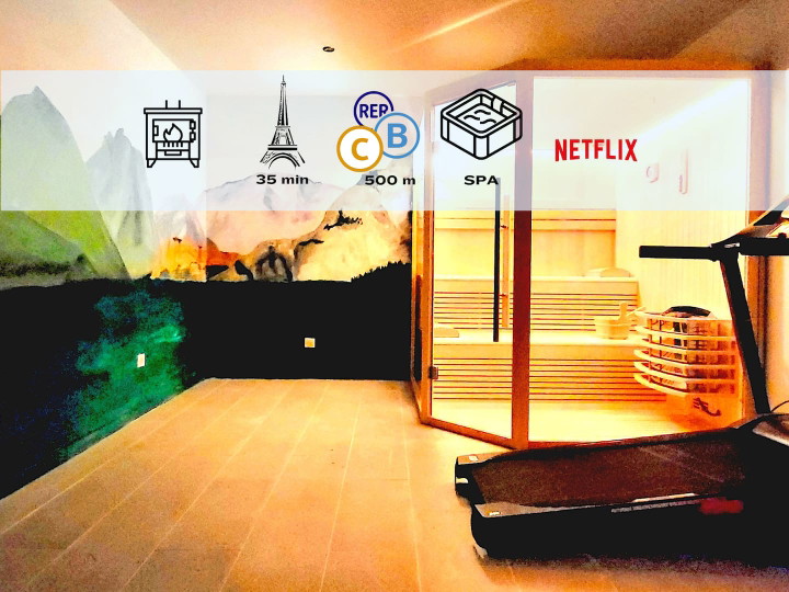 Magnifique Villa: Spa & Sauna & Pétanque & Jeux - Massy