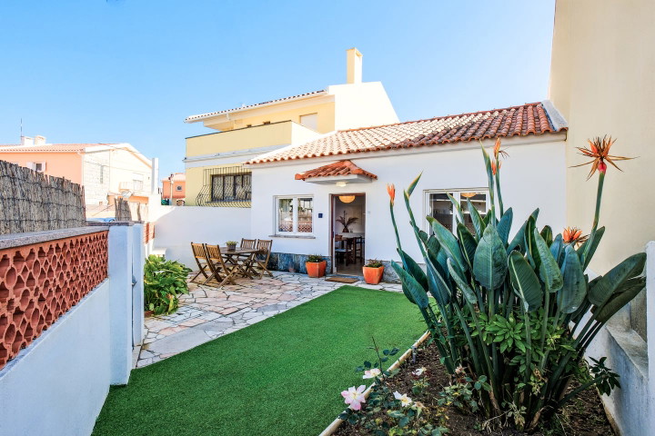 Maison Confortable Avec Jardin Et Terrasse à Cascais - Cascais