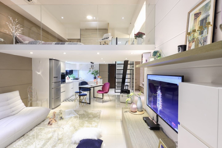 Modern And Stylish High-rise View, 4.2-meter Ceiling Height, Technology Building Mrt Station 1 Min - Taipei