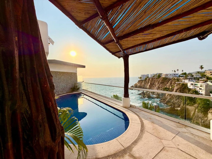 Casa Con Alberca Privada Junto Al Mar - Acapulco