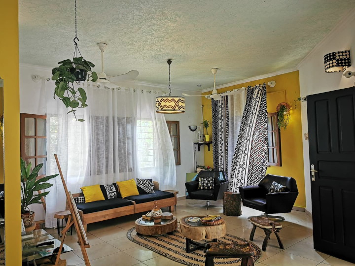 300m Plage, Jolie Chambre Fio + Jardin (Canelya) - Cotonou