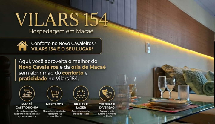 Vilars154  Apart Para 4 Pessoas - Macaé