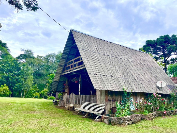Chalé Do Lago Rústico - Campo Alegre