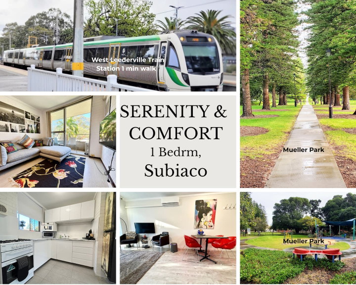 Serenity And Comfort In Subiaco 1 Bedroom Unit. - Subiaco