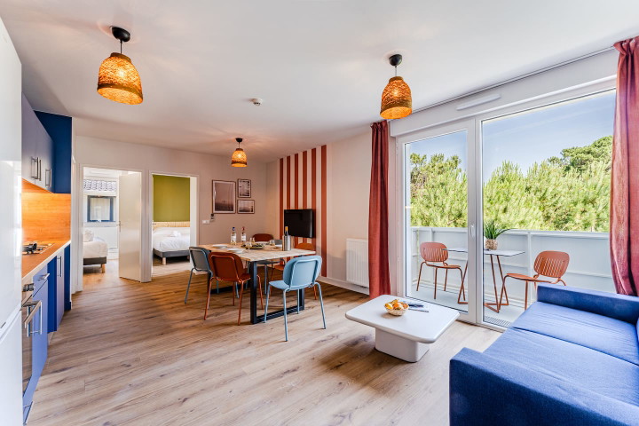 Appartement Avec Balcon, Vue Forêt Et Parking - Gujan-Mestras