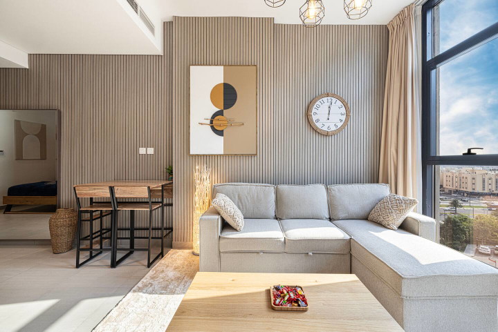 Luxe Minimalist Apartment By Blue Cloud Holidays - Sharjah