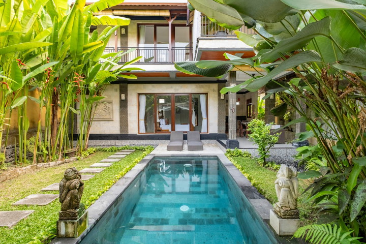 Villa Pacekan Ubud 2bedroom With Private Pool & Ac - Ubud