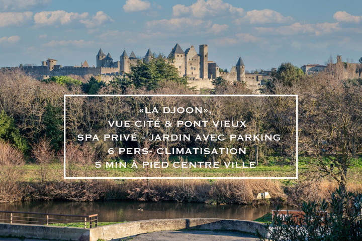 Maison La Djoon, City View, City Center, Spa, Garden - Carcassonne