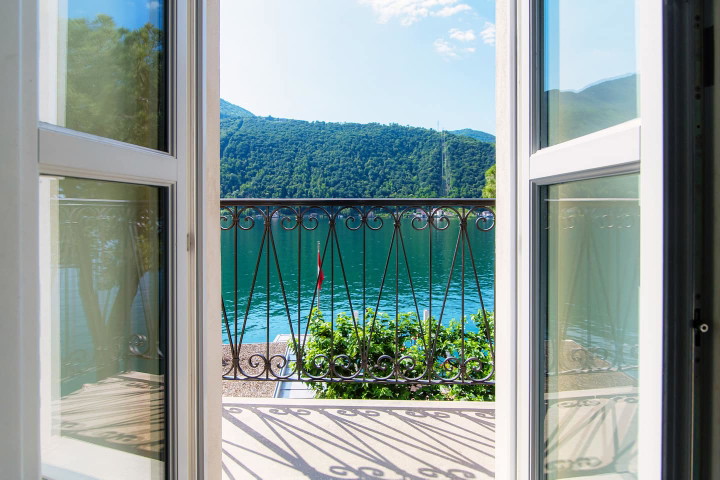 Historic Lakefront Apartment (The Balcony On The Lake) - Morcote