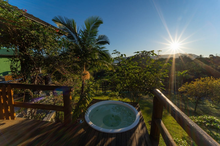 Cottage With Two Baths. Fireplace And Barbecue - Santo Amaro da Imperatriz