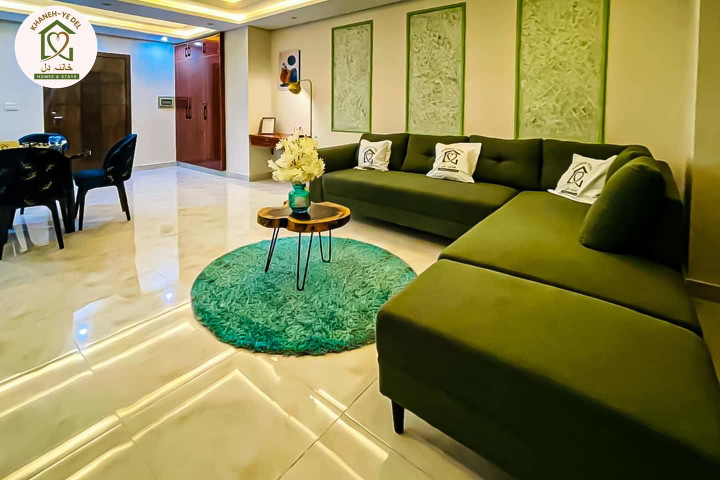 Sapphire By Khaneh-ye-del |Luxe 1bhk. Gym |Central - Islamabad