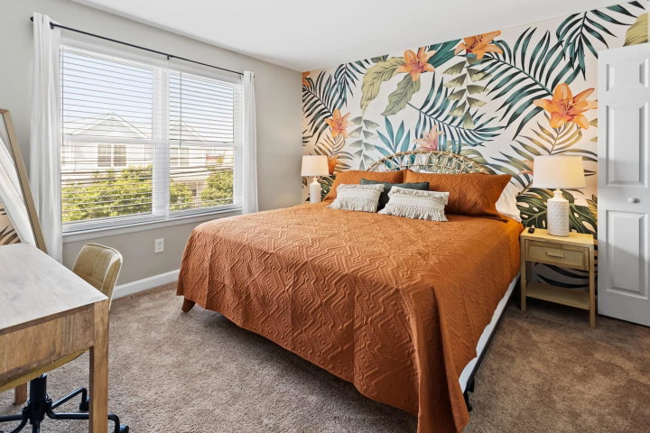 3br Palm Bliss | Climatisation Silencieuse Côté Nord + Jardin ! - Atlantic City, NJ