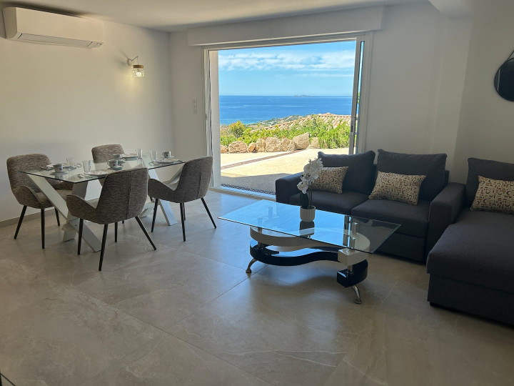 T3 Attenant Villa Lola Avec Vue Mer Golfe Ajaccio - Porticcio