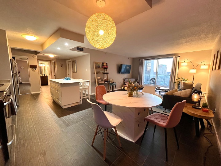 The Lux Boutique Suite - Downtown Condo - 새스커툰
