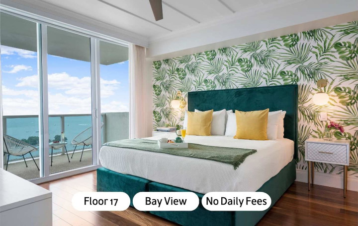 Panoramic Views Residence With Private Balcony - Miami